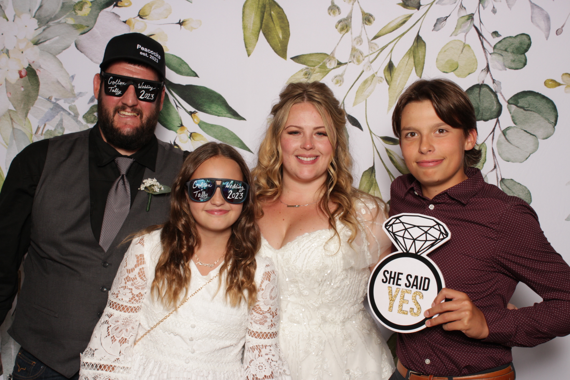 Colton & Tally - True North Photo Booth
