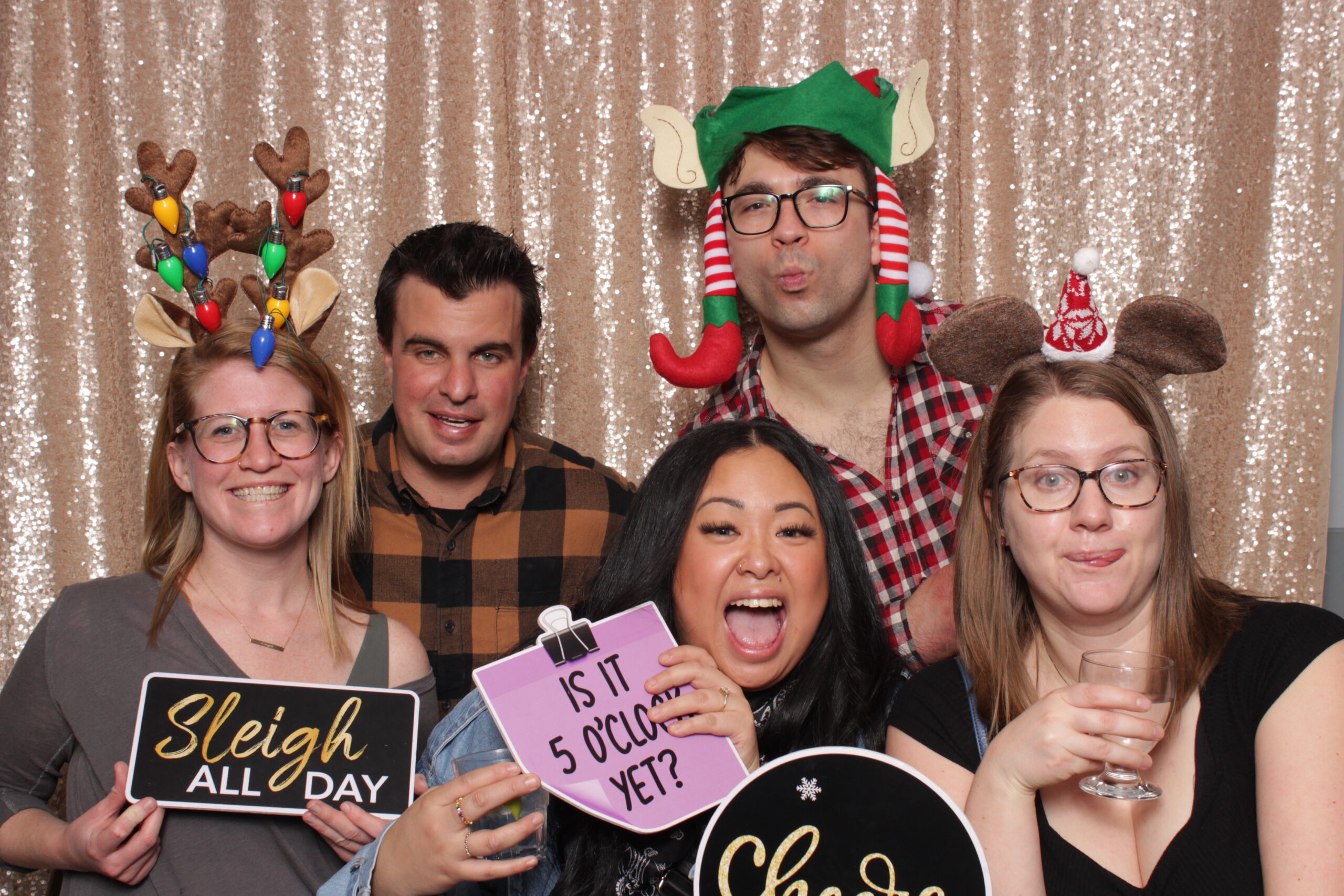 RUH/JPCH Operating Room Holiday Party 2025 - True North Photo Booth
